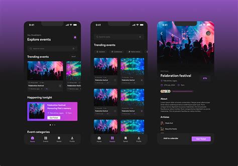 An Event Booking Platform By Oluwafolakemi Adewole On Dribbble