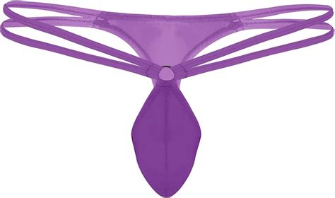 Freebily Tanga Hombres Cintura Baja Sexy Ropa Interior Calzoncillos