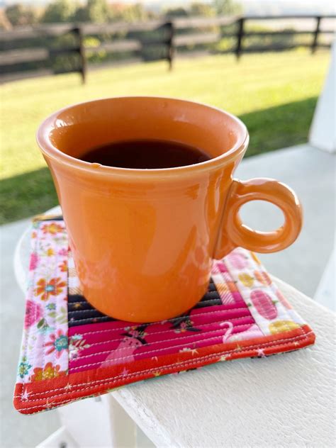 Fall Mug Rug {sewing Tutorial} Therm O Web