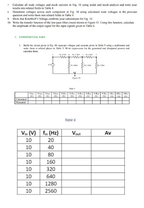 solved calculate all node voltages and mesh currents in fig 10