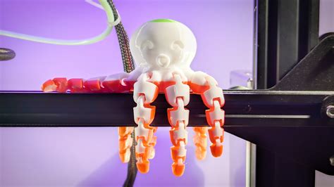 3d Printed Cute Mini Octopus • Made With Creality Ender 3 Pro・cults
