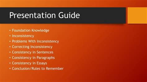 Verb Tense Consistency Pptx
