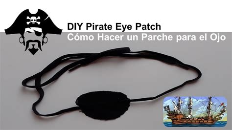 DIY Pirate Eye Patch Handmade Cómo Hacer un Parche de Tela para