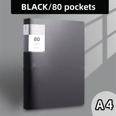 A Transparent File Folder Multi Layer Document Organizer Clear Book Stationery Office Paper