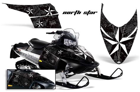 Polaris Shift Rmk Switchback Assult Snowmobile Sled Graphic Kit