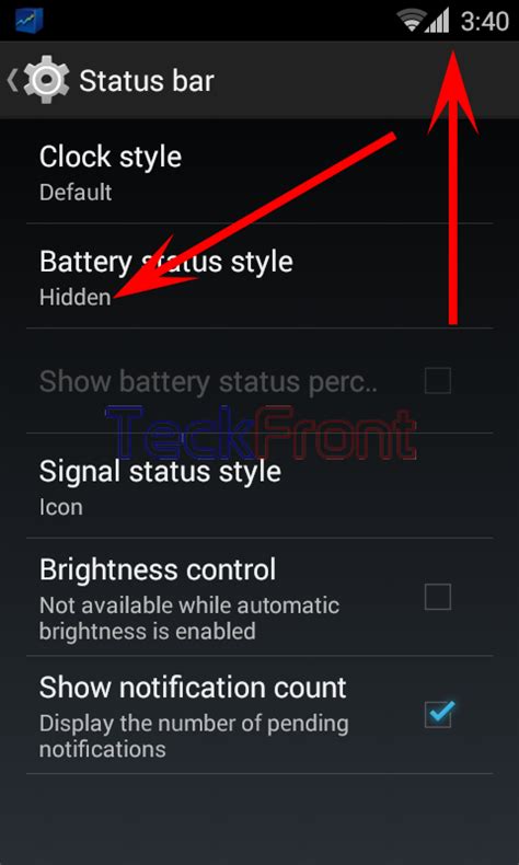 Battery Status Android Aghac