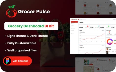 Grocer Pluse Grocery Admin Dashboard Ui Template