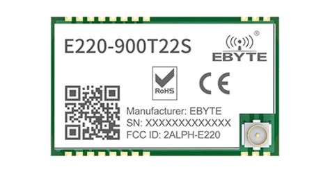Buy Ebyte E220 900t22s Uartllcc68 850125930125mhz 22dbm Lora