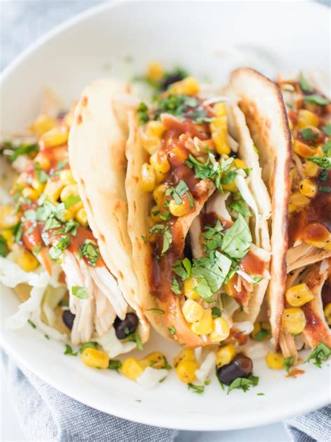 Bbq Chicken Tacos Recipe Sweetly Splendid