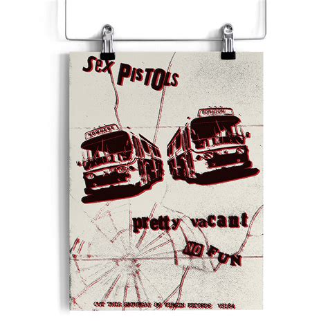 Pretty Vacant Poster Sex Pistols
