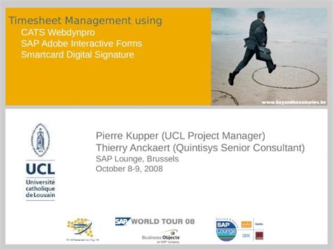 Ppt Time Management Using Cats Webdynpro Interactive Forms And Smartcard Digital Signature