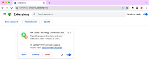 How To Install Wa Tracker Chrome Extension Manually Wa Tracker
