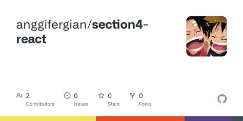 GitHub Anggifergian Section4 React