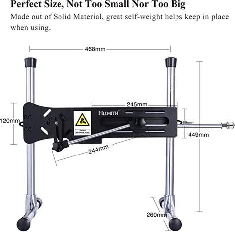 Hismith Wire Controlled Love Machine Gun Sex Toy With Dildo For Female