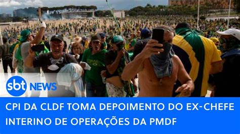 CPI dos Atos Antidemocráticos toma depoimento do ex chefe interino de