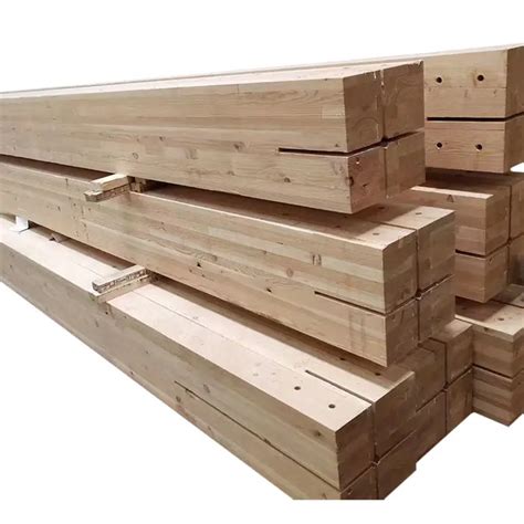Wholesale Solid Timber Beams House Structural Cutting Glulam Beams