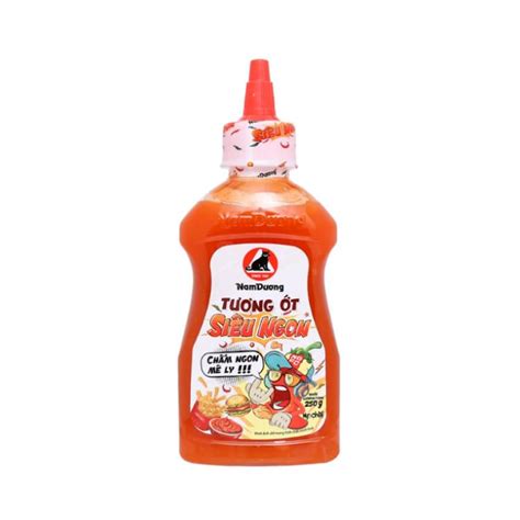 Nam Duong Less Spicy Chili Sauce Natural Bottle 250g