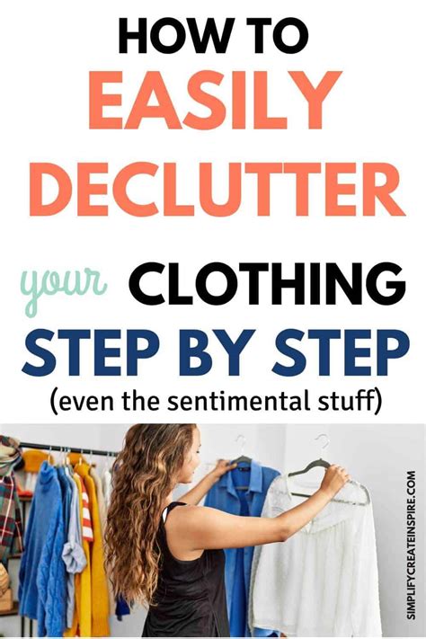 how to declutter clothes 5 steps for ruthless wardrobe decluttering