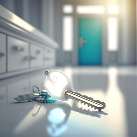 premium ai image there is a key on the floor next to a bunch of keys