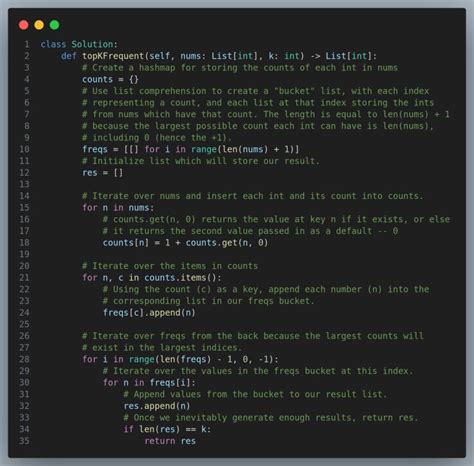 Leetcode Problem 347 Top K Frequent Elements For This Problem I Initially Tried Creating A
