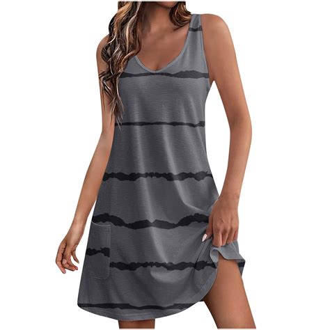 Cobkk Prom Dresses 2024 Clearance Womens Casual Sundress With Pockets