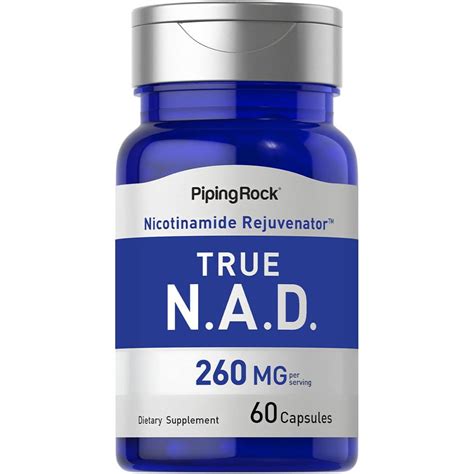 NAD Supplement | Nicotinamide Adenine Dinucleotide 260mg | 60 Quick ...