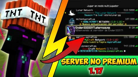 Como Crear Un Servidor En Minecraft 1 17 No Premium Tlauncher Gratis