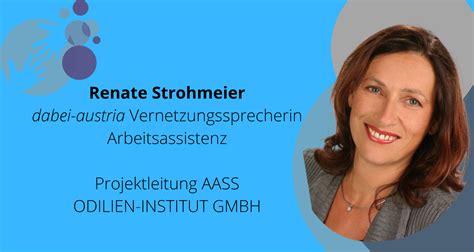 Im Interview Renate Strohmeier Vernetzungssprecherin