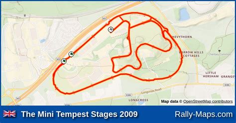 Maps The Mini Tempest Stages 2009 Rally