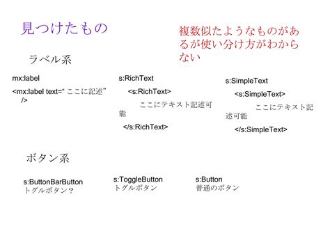Flash Builder と FlashCatalyst を使ってみた PPT