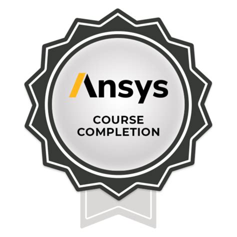Ansys Course Completion Lumerical Feem — My First Simulation Credly