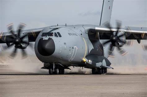 Watch A Royal Air Force A400m Complete Beach Landing Trials In Wales