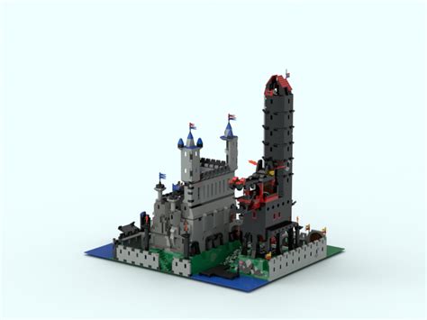 Lego Moc Castle Rebrick By Johnlegotti Rebrickable Build With Lego