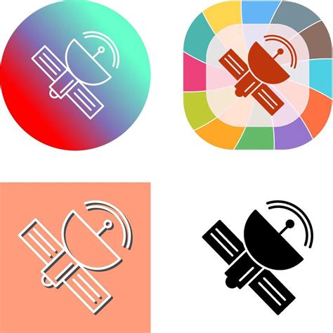 Satellite Icon Design 44185358 Vector Art At Vecteezy