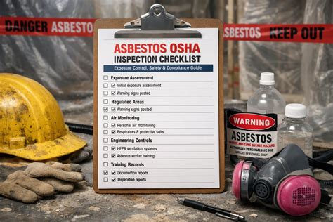 Asbestos Osha Inspection Checklist