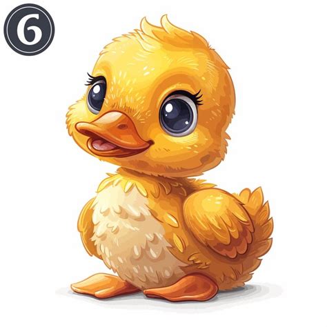 Premium Vector Duck Vector Cute