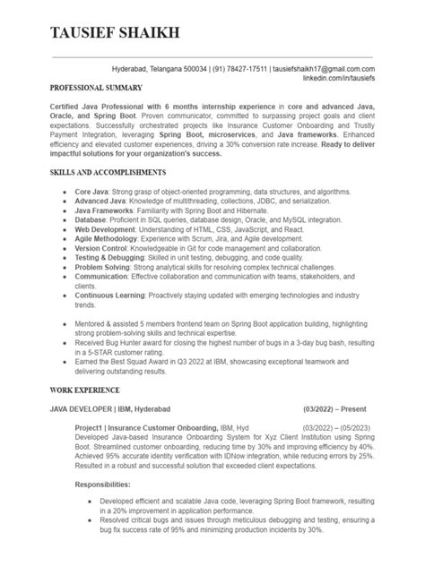 Tausief Shaikh 6monexp Javav5 Download Free Pdf Databases Java