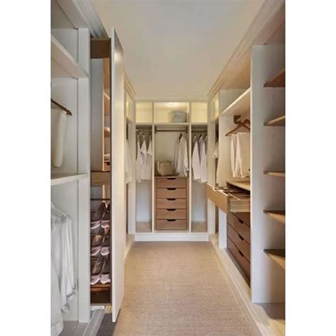 Cbmmart Luxury Bedroom Led Light Walk In Wardrobe Closets Custom Modern