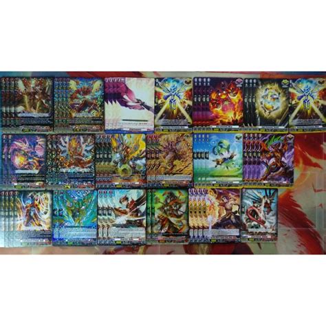 CFV Dragonic Overlord The End Deck Dragon Empire Cardfight Vanguard English Ardor Burning Horn