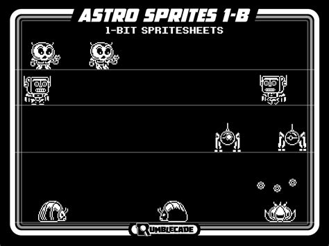 Astro Sprites B By Rumblecade
