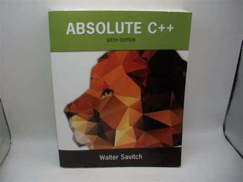 Absolute C Sixth Edition Walter Savitch Kenrick Mock