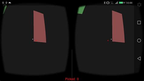 android opengl ray picking tracing with cardboard gvr stack overflow