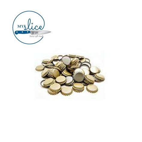 100x Novatwist Wine Bottle Caps 30x60mm My Slice Of Life