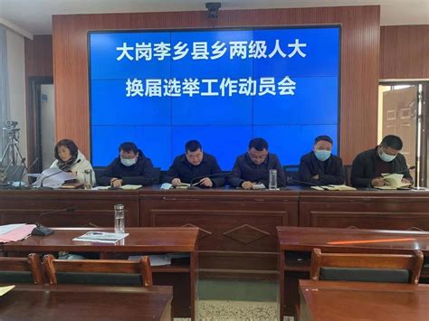 开封市通许县大岗李乡召开县乡两级人大换届选举工作动员会会议部署张长剑