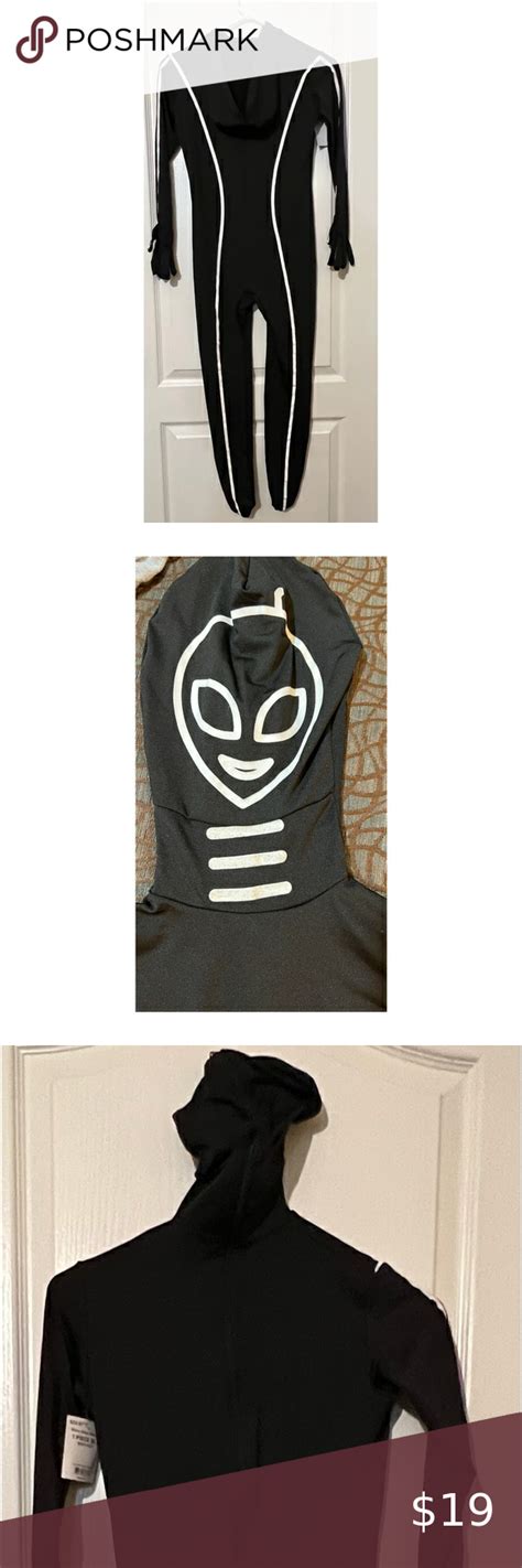 Glow Alien Skin Suit Halloween Costume Halloween Costume Suit