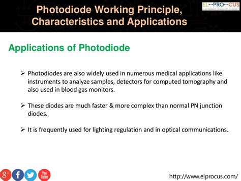 Photodiode Working Principle Characteristics And Applications