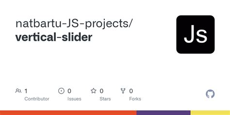 GitHub Natbartu JS Projects Vertical Slider