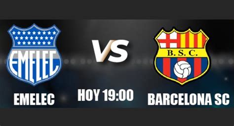 EN VIVO Emelec vs Barcelona SC vía GolTV por la LigaPro INTERNACIONAL EL BOCÓN
