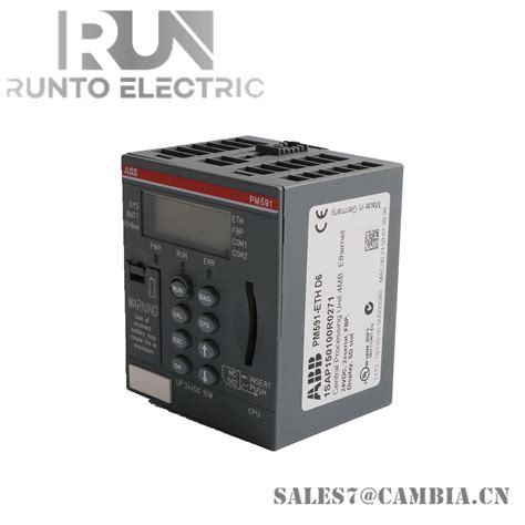 Abb Pm573 Processor Module Runto Electric