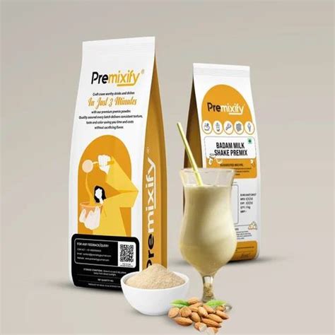 Milkshake Premixify Badam Milk Frappe Premix Packaging Size 1 Kg At